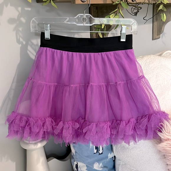 Justice | Bottoms | Justice Ruffle Skirt Purple Skort Girls 2 | Poshmark